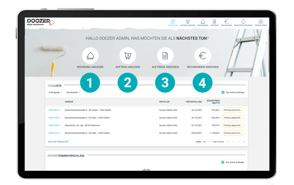 Unser Produkt | Doozer Real Estate Systems